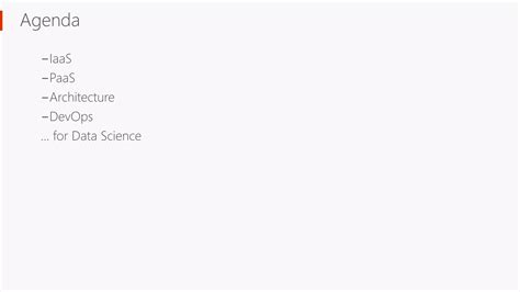 Iaas Paas And Devops For Data Scientist Ppt