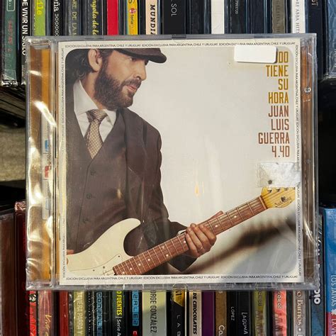 Juan Luis Guerra Todo Tiene Su Hora Cd Solo Vinilos