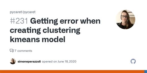 Getting Error When Creating Clustering Kmeans Model Issue 231