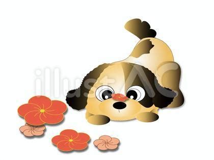 chacha 犬 戌 梅イラスト No 924498無料イラスト フリー素材ならイラストAC