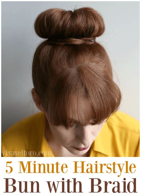 Hair Bun Braid Tutorial