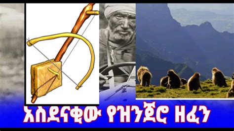 በሰሜን ሸዋ አስደናቂ የዝንጀሮ ዘፈን Youtube