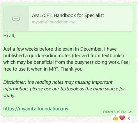 In Just A Few Weeks Me Together With 20 Aml Professionals Will Be Stepping Up To Take The Aml