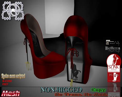 Second Life Marketplace Bhb Cheeky Lil Devil Heels N Core