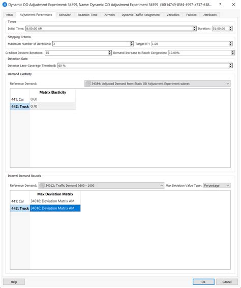 Dynamic Od Adjustment Aimsun Next Users Manual
