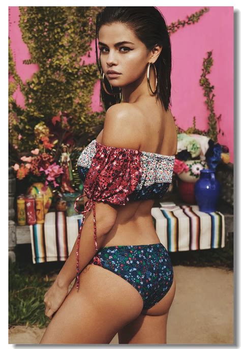 Custom Canvas Wall Decals Selena Gomez Poster Selena Gomez Wall Sticker