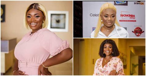 Akua Gmb Ghanaian Beauty Queen Goes Blonde As She Flaunts Her Curves