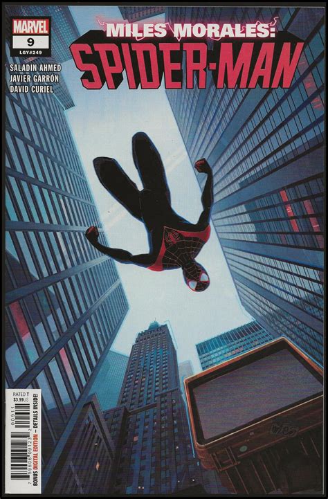 Miles Morales Spider Man 9 2019 1st Print Quantum Assessor Prowler