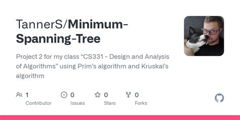 GitHub TannerS Minimum Spanning Tree Project For My Class CS Design And Analysis Of