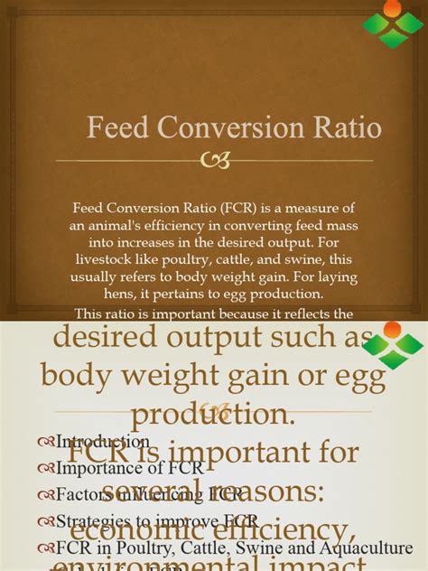 Enhanced Feed Conversion Ratio Pdf Diet Nutrition Diet And Nutrition