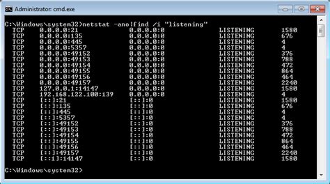 Scanning The Ports Of A Windows Machine
