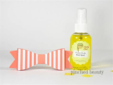 Girls Strawberry Body Spray Body Mist By Pinchedbeauty On Etsy