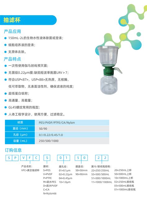 实验室用过滤耗材 赛普 杭州 过滤科技有限公司