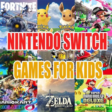 The Best Nintendo Switch Games For 4 12 Year Olds Cheaper Gamer