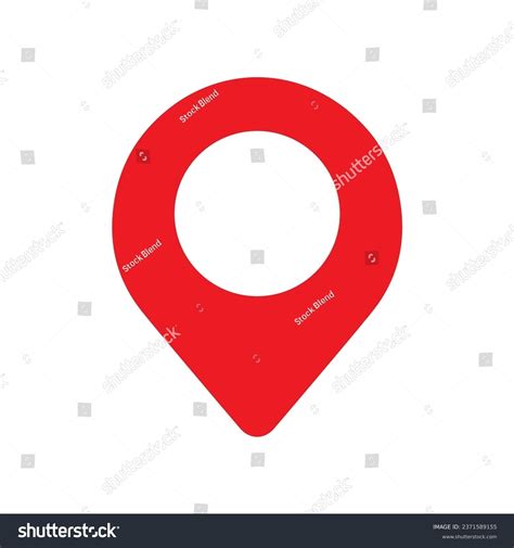 Map Pin Icon Gps Location Map Stock Vector Royalty Free Shutterstock