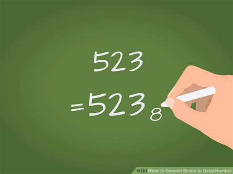 How To Convert Binary To Octal Number Steps With Pictures