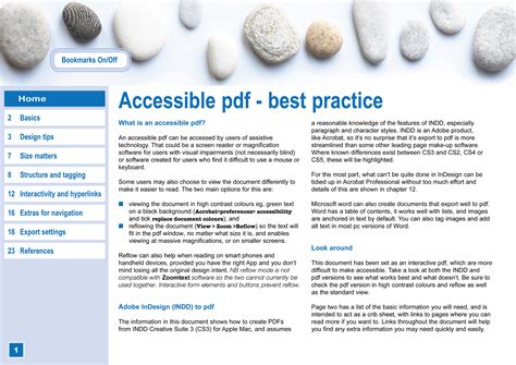 Accessible Pdf Best Practice On Behance