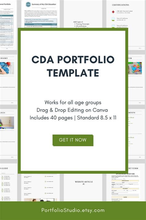Cda Portfolio Template Artofit