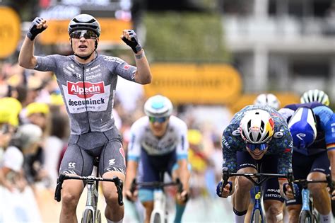 Jasper Philipsen Outsprints Wout Van Aert To Win Stage 13 Of The Tour