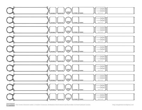 Dandd 5e Party Tracking Sheet