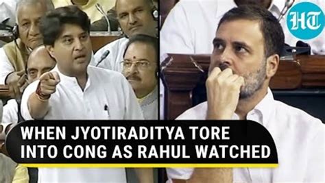 Modi Govt Will Return Jyotiraditya Scindias Stinging Attack On