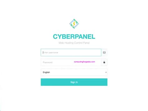 Install Cyberpanel On Ubuntu With Let S Encrypt Computingforgeeks