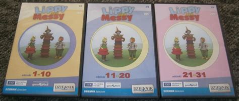 Lippy And Messy 1 2 3 Nauka Angielskiego 3 Dvd 6816286446
