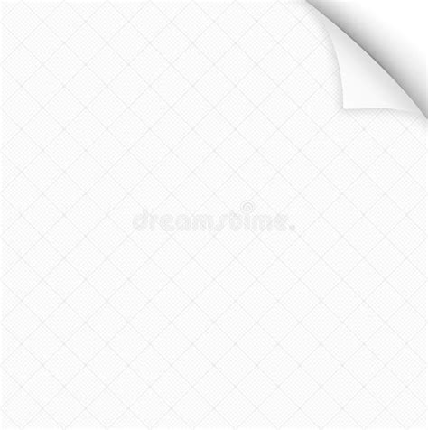 Simple Tilted Square Grid Made Of Diagonal Light Gray Lines On White Background Stock