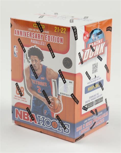 2021 22 Panini NBA Hoops Basketball Blaster Box With 11 Packs Barnebys