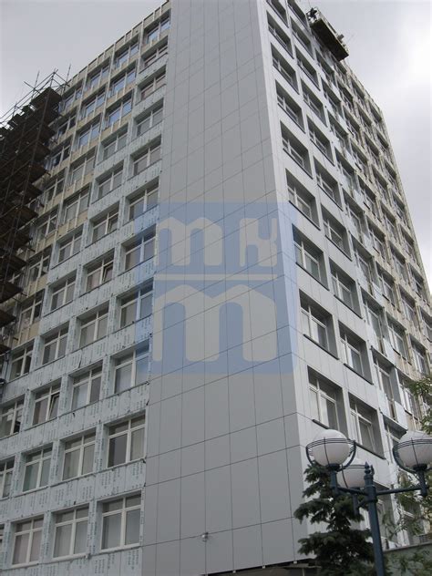 Вентилируемые фасады из композитных материалов