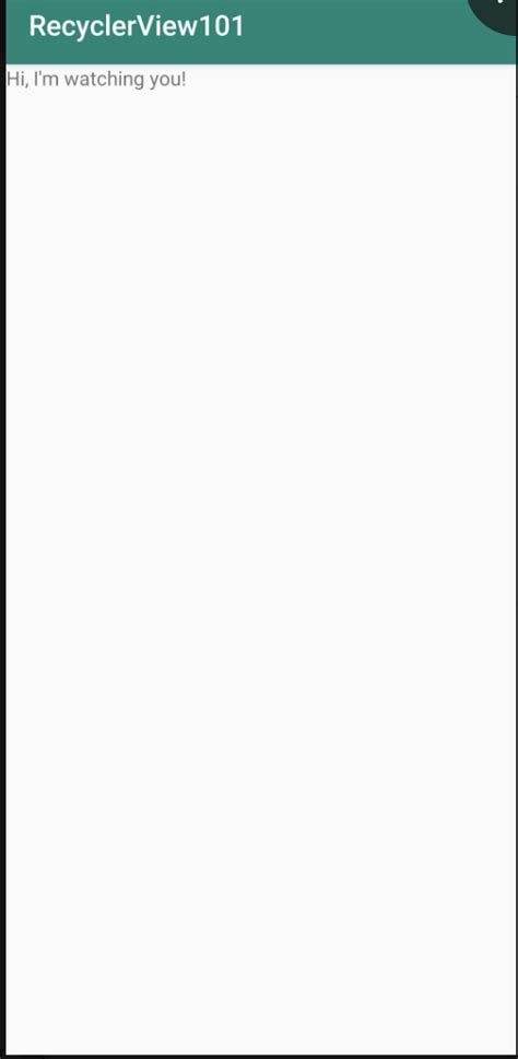 Kotlin How To Make Android Recyclerview Invisible By Clicking Button