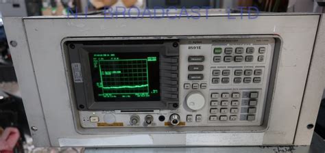 Agilent 8591e Spectrum Analyzer 9khz 1 8ghz N I Broadcast Ltd