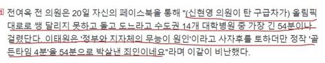 전여옥 ‘의사 출신 신현영 직격 ”이태원 포르노”냐 ”스너프 무비”냐 촬스의 이슈와 유머