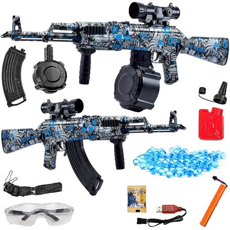 KARABIN AUTOMAT NA KULKI ŻELOWE PISTOLET DUŻY AK47 14230240122 Allegro pl