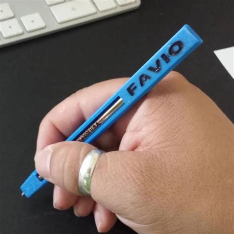 D Printable Fisher Pen By Favio Ramirez
