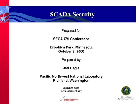 PPT SCADA Security PowerPoint Presentation Free Download ID