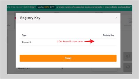 How To Get Domain Password Registry Key Udai Or Auth Code And Update