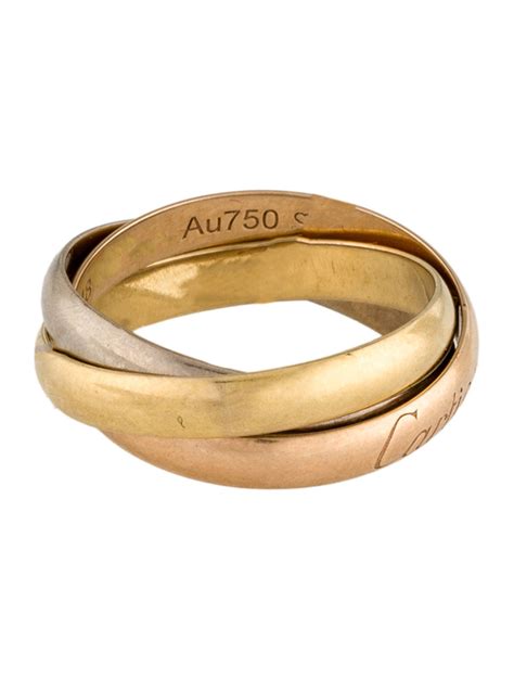 Cartier Trinity Ring Small Model Rolling Ring Rings Crt140032