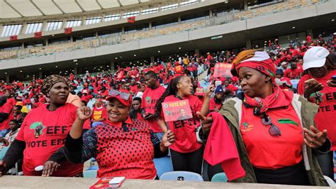 Eff Manifesto Launch Supporters Flock To Moses Mabhida Stadium