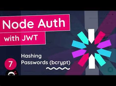 Node Auth Tutorial JWT Hashing Passwords Empower Youth