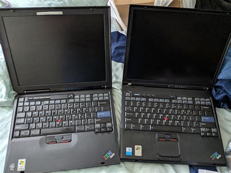 Ibm Thinkpads R31 And T41 Havent Touched These In Years But Maybe Ill Boot Them Up R Thinkpad