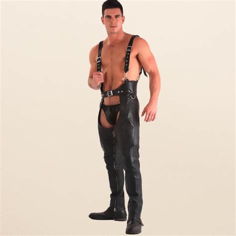 Leather Assless Chaps Etsy