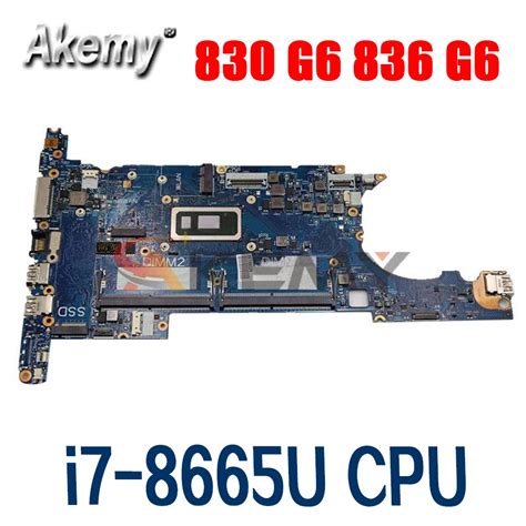 Placa base MB L60638 601 para ordenador portátil HP EliteBook placa