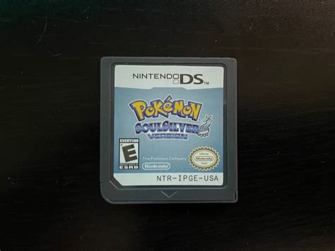Pokemon Heartgold Soulsilver Game Cartridge For Nintendo Ds Etsy