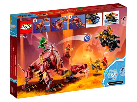 Магазин LEGO | Лавовый дракон-трансформер