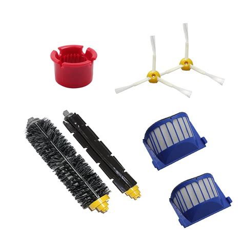 Hongfa Irobot Roomba Brush And Filter Kit 3 Armed Sidebrush Flexible