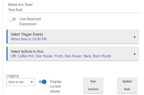Multiple Actions Bugissue 📐 Rule Machine® Hubitat