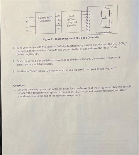 Solved Experiment Code Converter Introduction Refer To Chegg