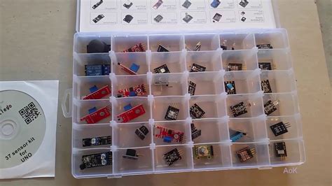 Arduino 37 Sensor Kit LEDs YouTube