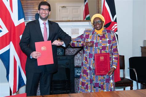 Kenya And Uk Sign Economic Partnership Agreement